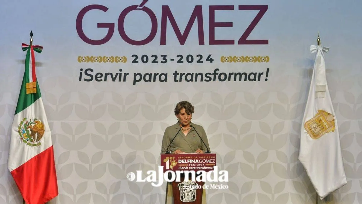 #EnVivo | Rinde Delfina Gómez 1er Informe de Gobierno | La Jornada Estado de México