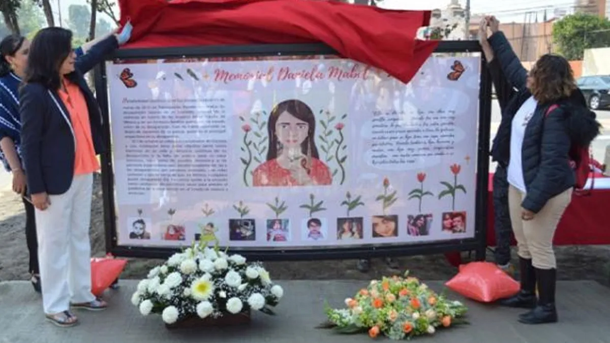GEM instala memorial para Daniela Mabel, joven desaparecida en 2015 ...