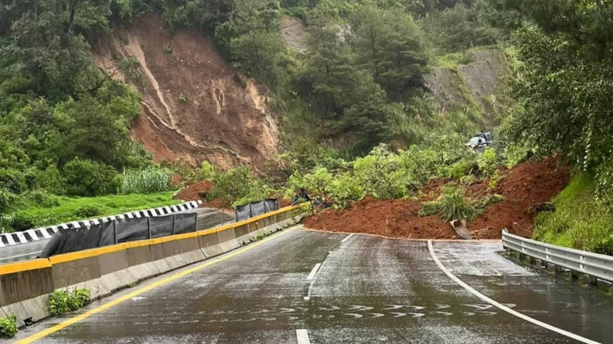 [VIDEO] Se registra deslave en la Tenango-Ixtapan de la Sal | La ...