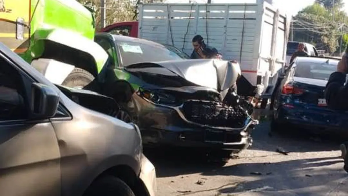 Reportan Accidente Múltiple En La Carretera México Toluca La Jornada