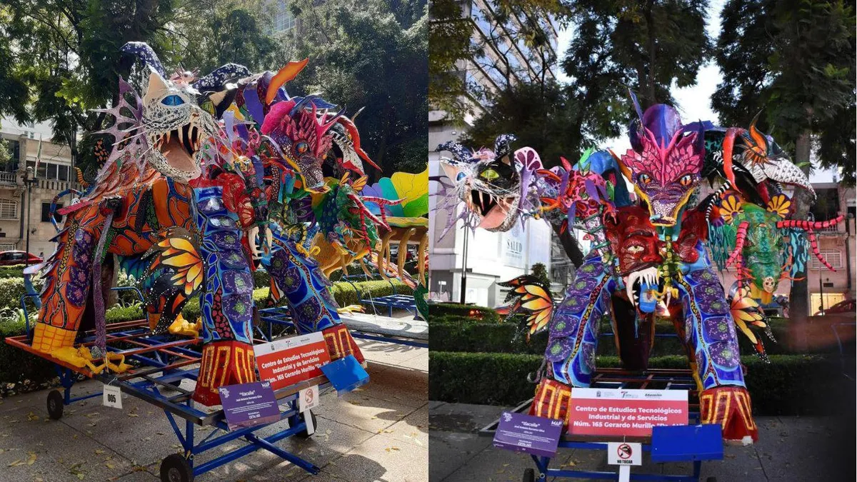 ”Tlacuilo” de Ecatepec está entre los mejores alebrijes monumentales ...